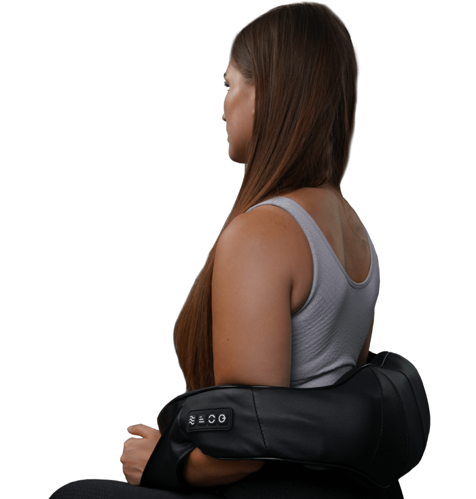 UVI Heka - Cordless Shiatsu shoulder massager with heating function!