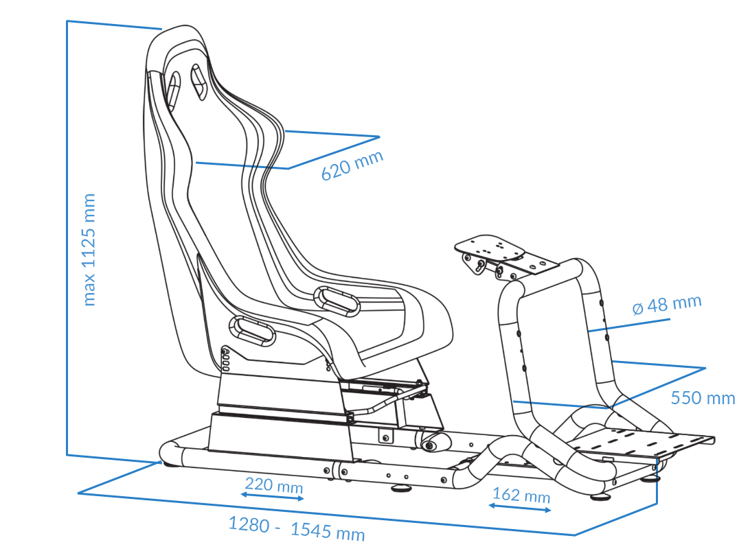 Which racing simulator brings an unforgettable racing experience?